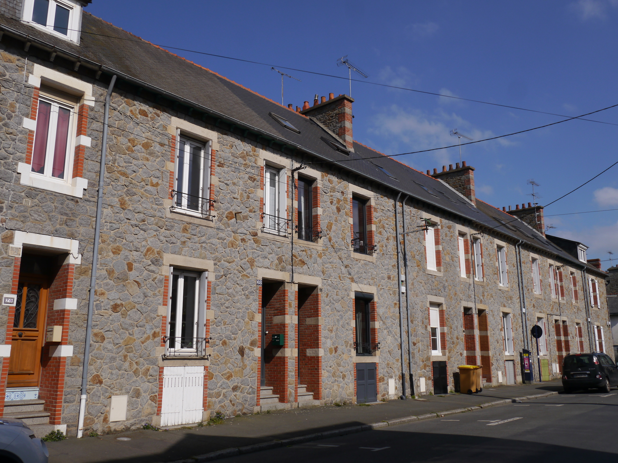 Habiter à Robien 2. Les maisons en bandes