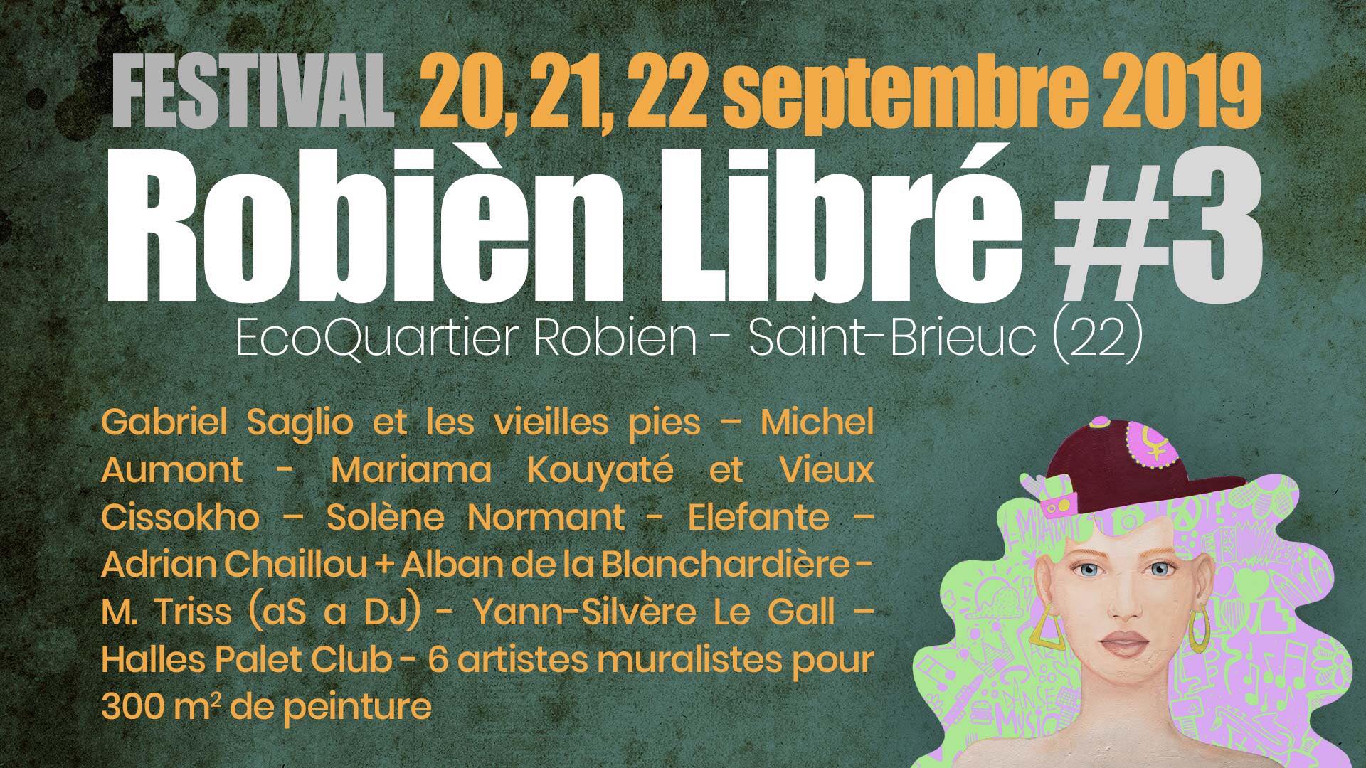 Robien Libre #3 du 20 au 22 septembre